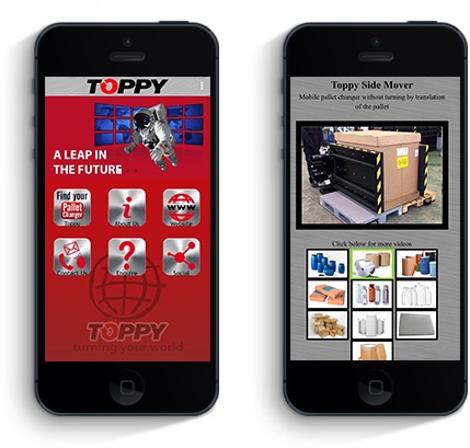 Pallbytare Toppy Side Mover - industritorget.se