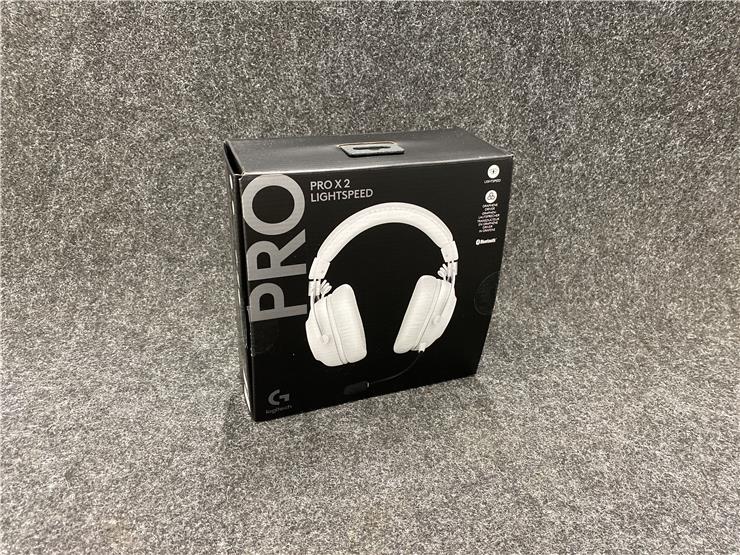 Gamingheadset Logitech Pro X 2 Lightspeed Trådlöst (vit ...