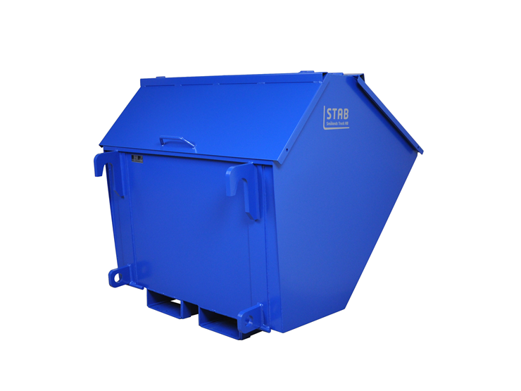 STAB Container med Lock, BM-Fäste & Gaffelunderrede - industritorget.se