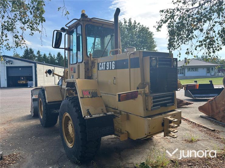Hjullastare - CAT 916 - industritorget.se
