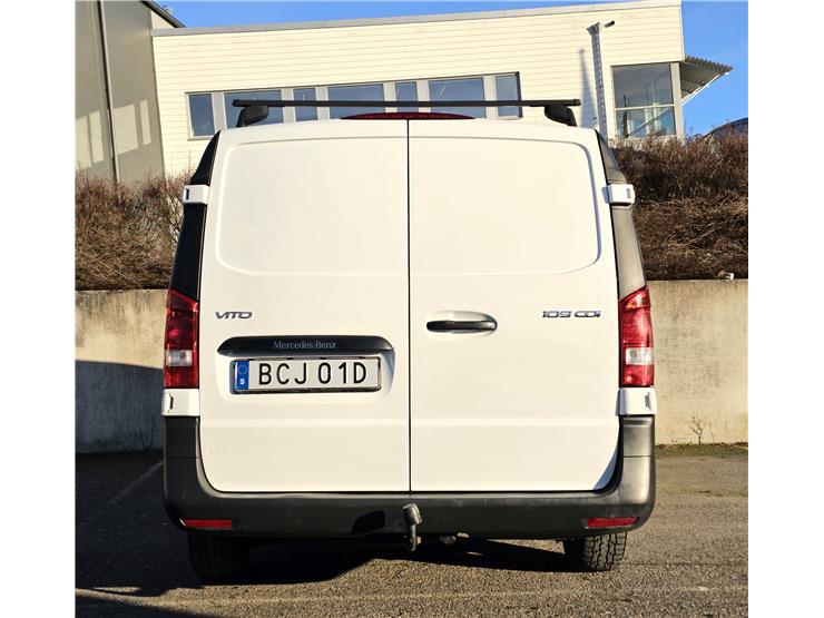 Mercedes-Benz Vito 109 d lång 88Hk Drag Värmare Takräck Moms ...